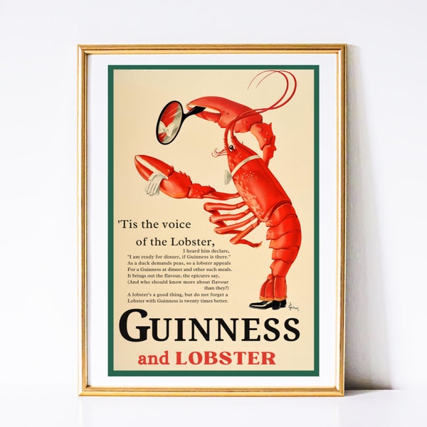 Guinness Poster - Etsy
