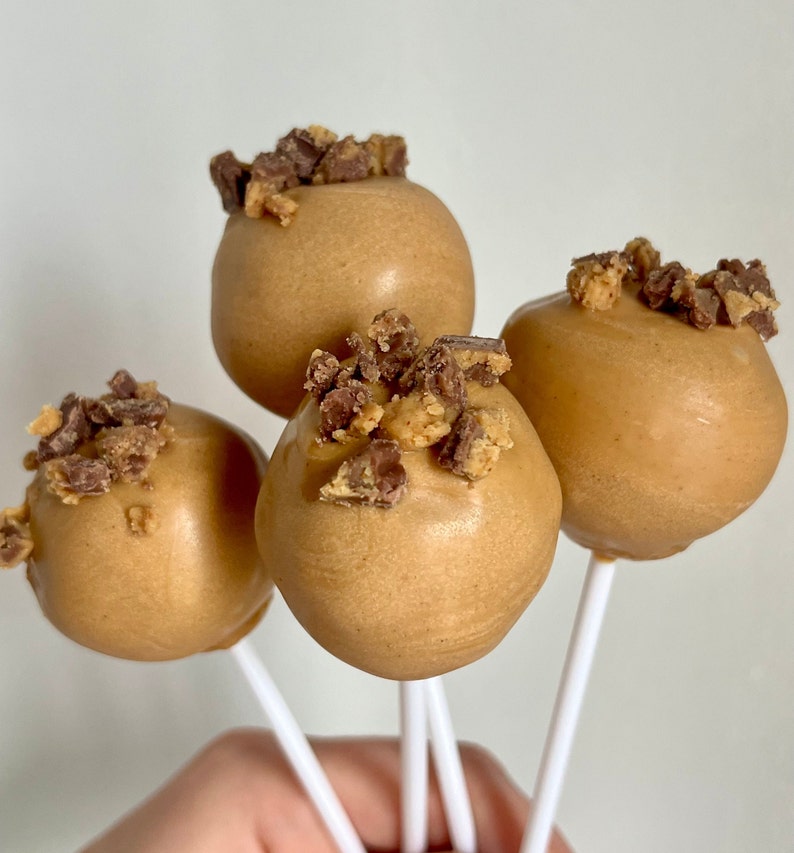 Chocolate Peanut Butter Cake Pops - Etsy