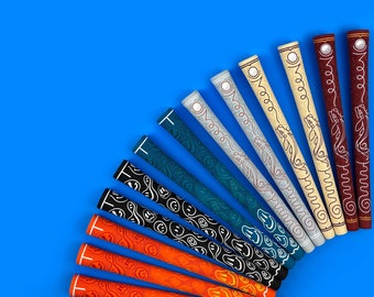 Custom Golf Grips Premium Golf Grips Koi Pattern, Smiley Pattern ...