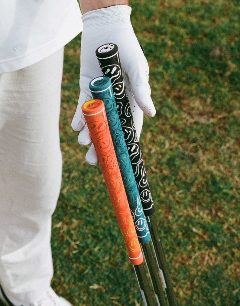 Custom Golf Grips | Premium Golf Grips | Koi Pattern, Smiley Pattern ...