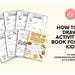 Learn How to Draw Activity Book for Kids - Printable Book - Etsy