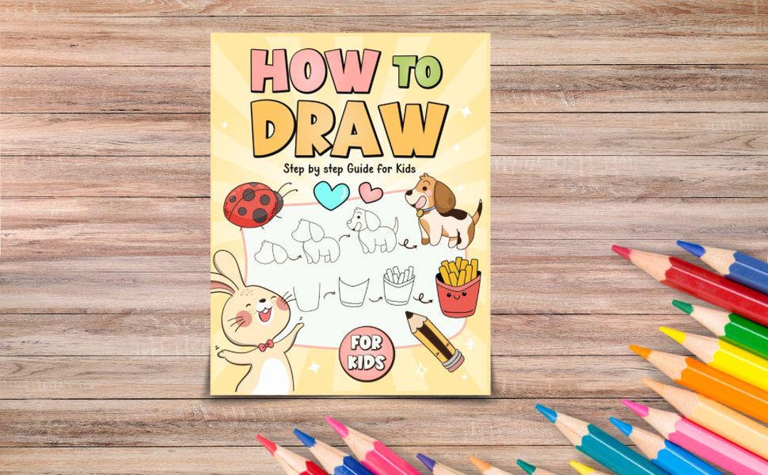 Learn How to Draw Activity Book for Kids Printable Book - Etsy