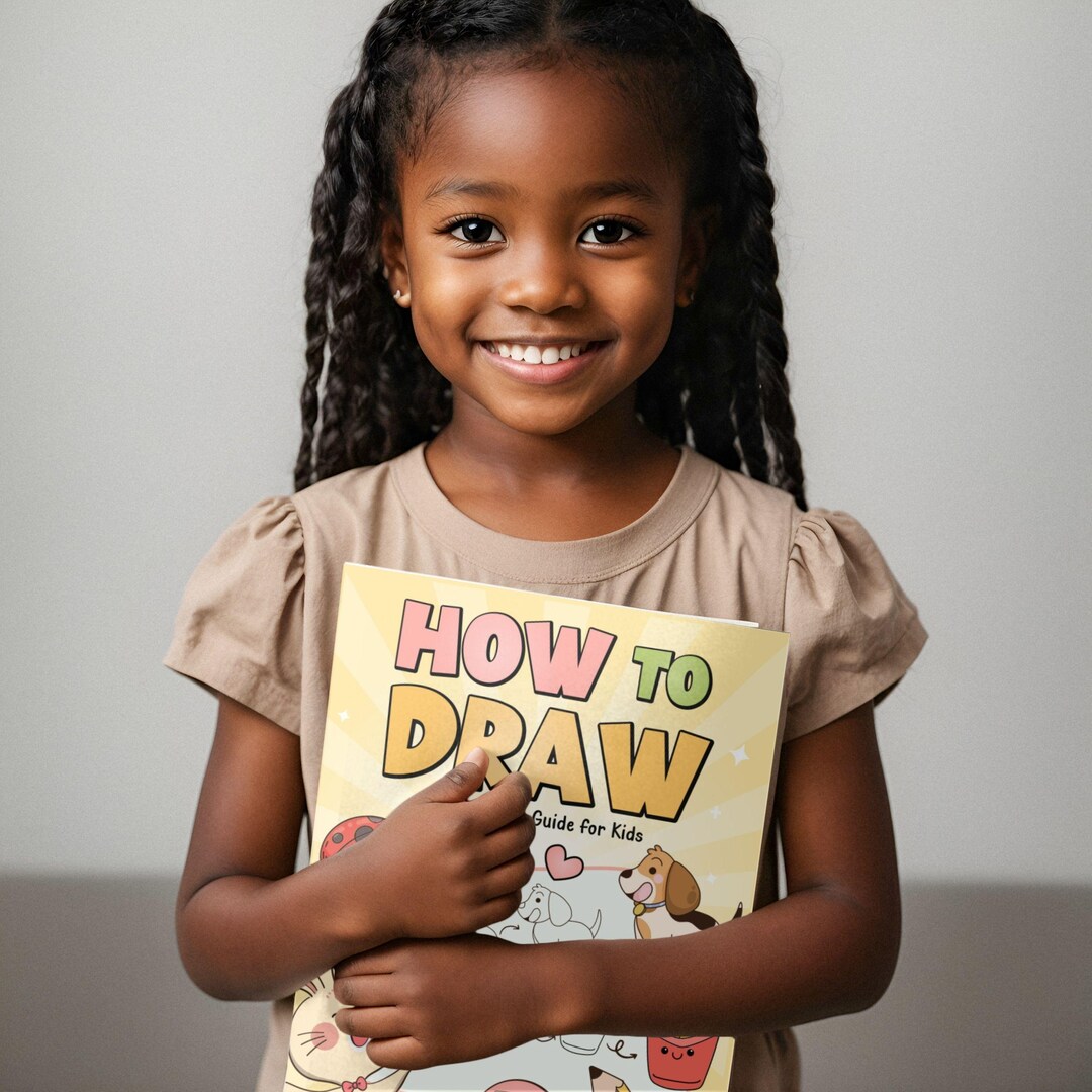 Learn How to Draw Activity Book for Kids - Printable Book - Etsy