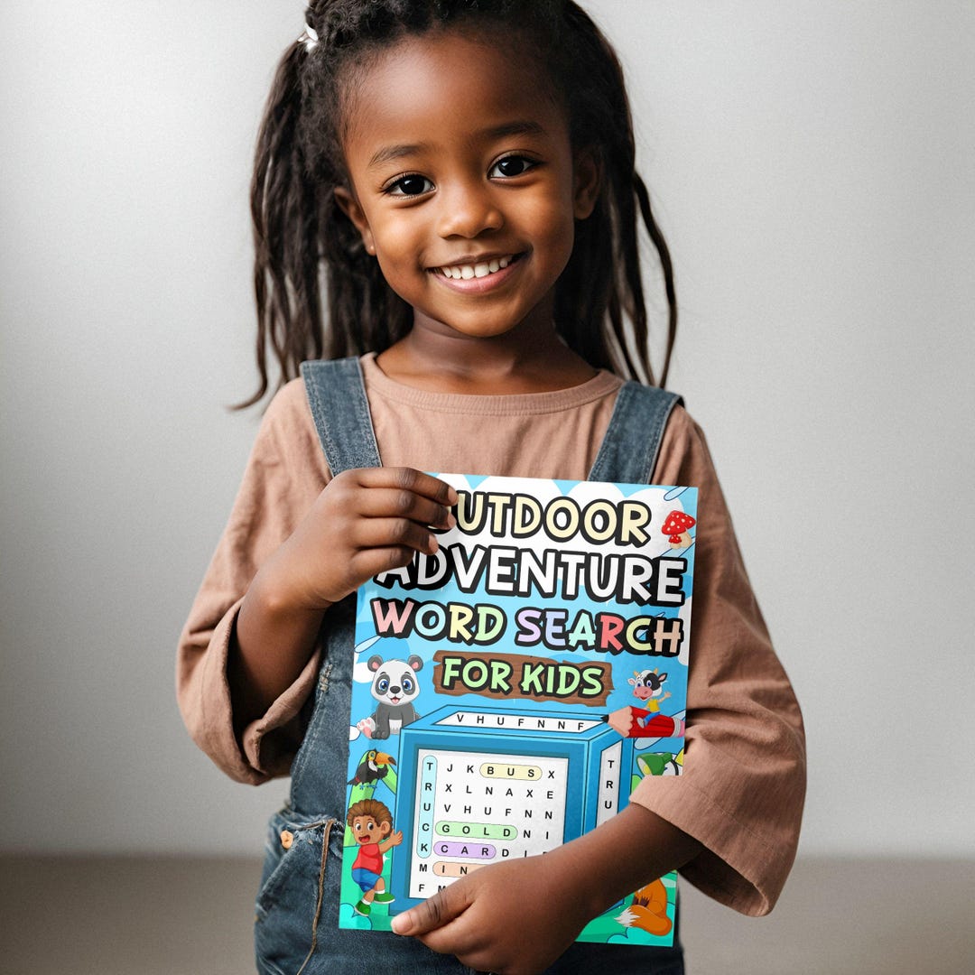 Fun Word Search for Kids Summer Activity Printable Puzzle - Etsy