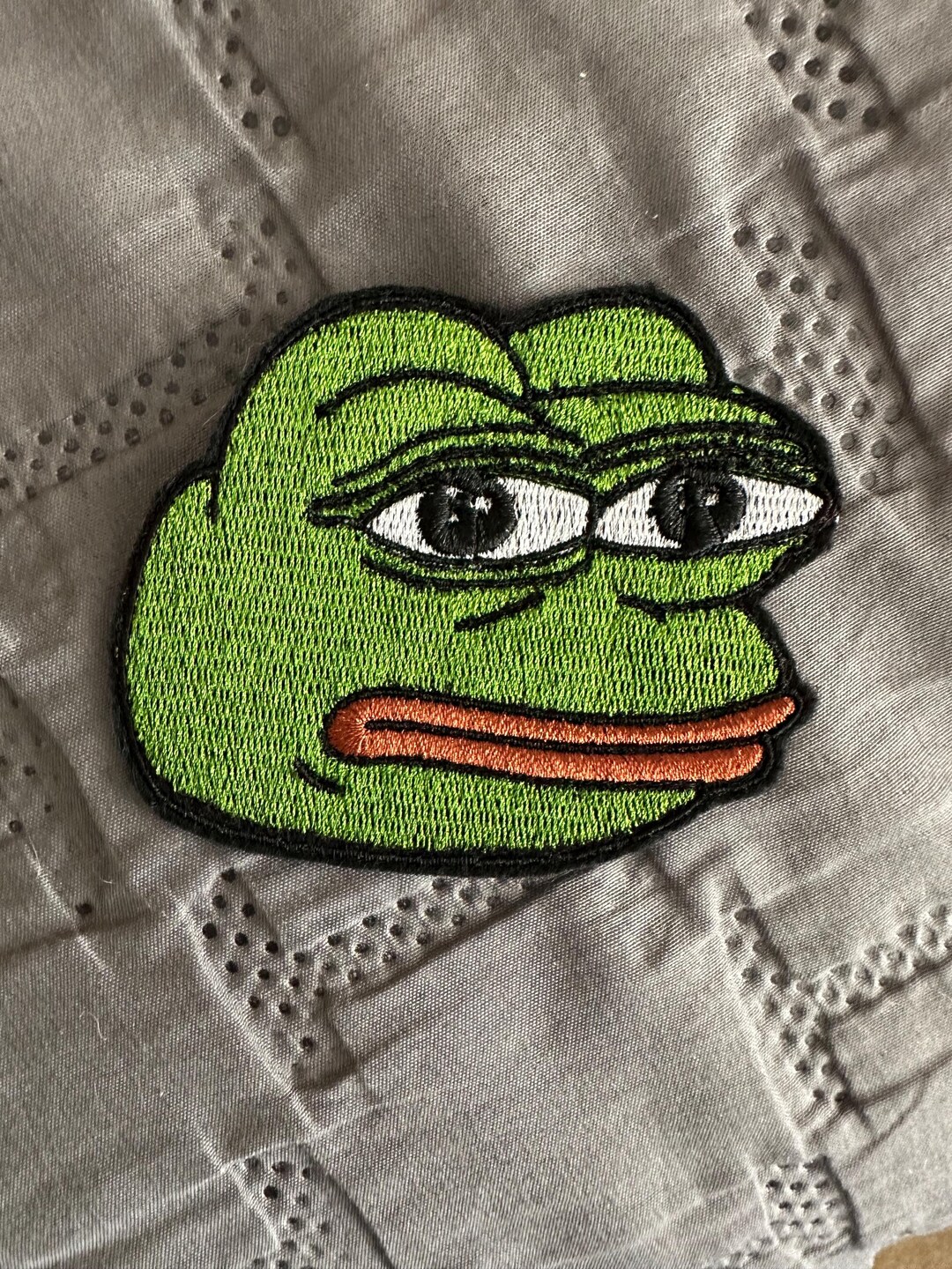 Pepe the Frog Inspired Iron on Applique Patch - Etsy