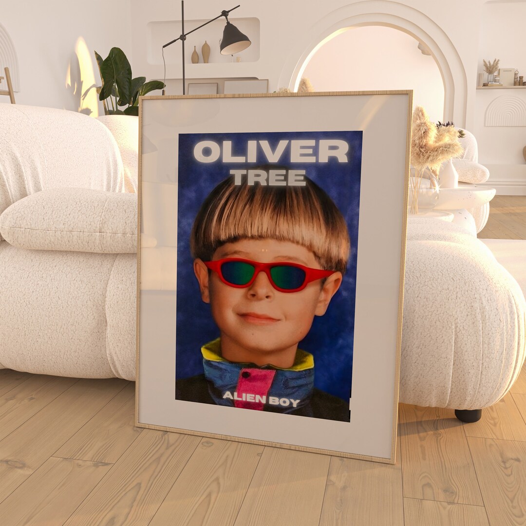 Oliver Tree Alien Boy Album Poster / Room Decor / Music Decor / Music ...