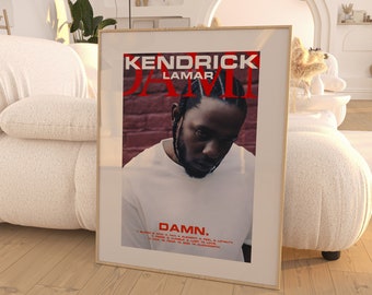 Kendrick Lamar DAMN. Album Poster - Etsy