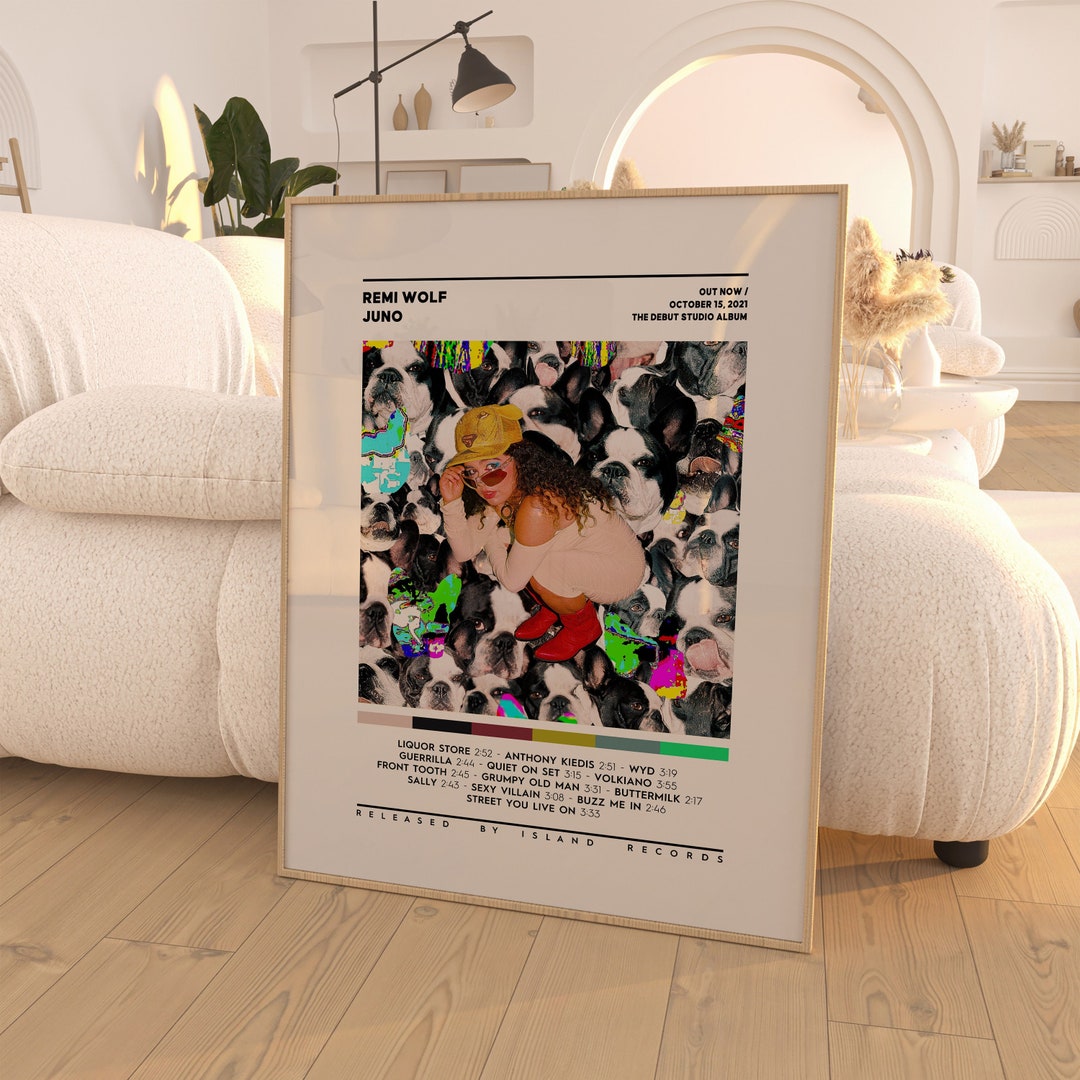 Remi Wolf Juno Album Poster / Album Cover Poster / Room Decor / Music ...