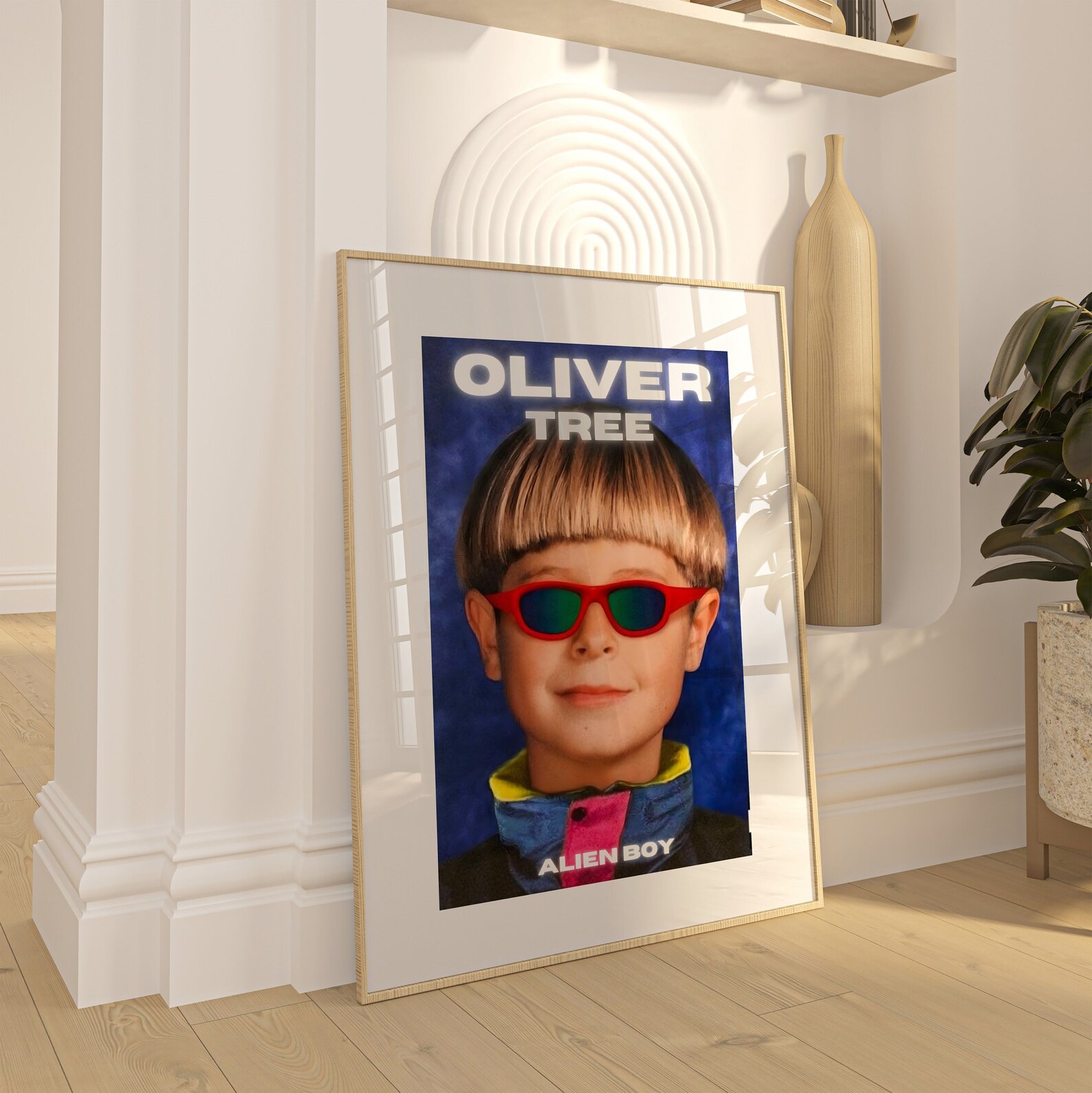 Oliver Tree Alien Boy Album Poster / Room Decor / Music Decor / Music ...