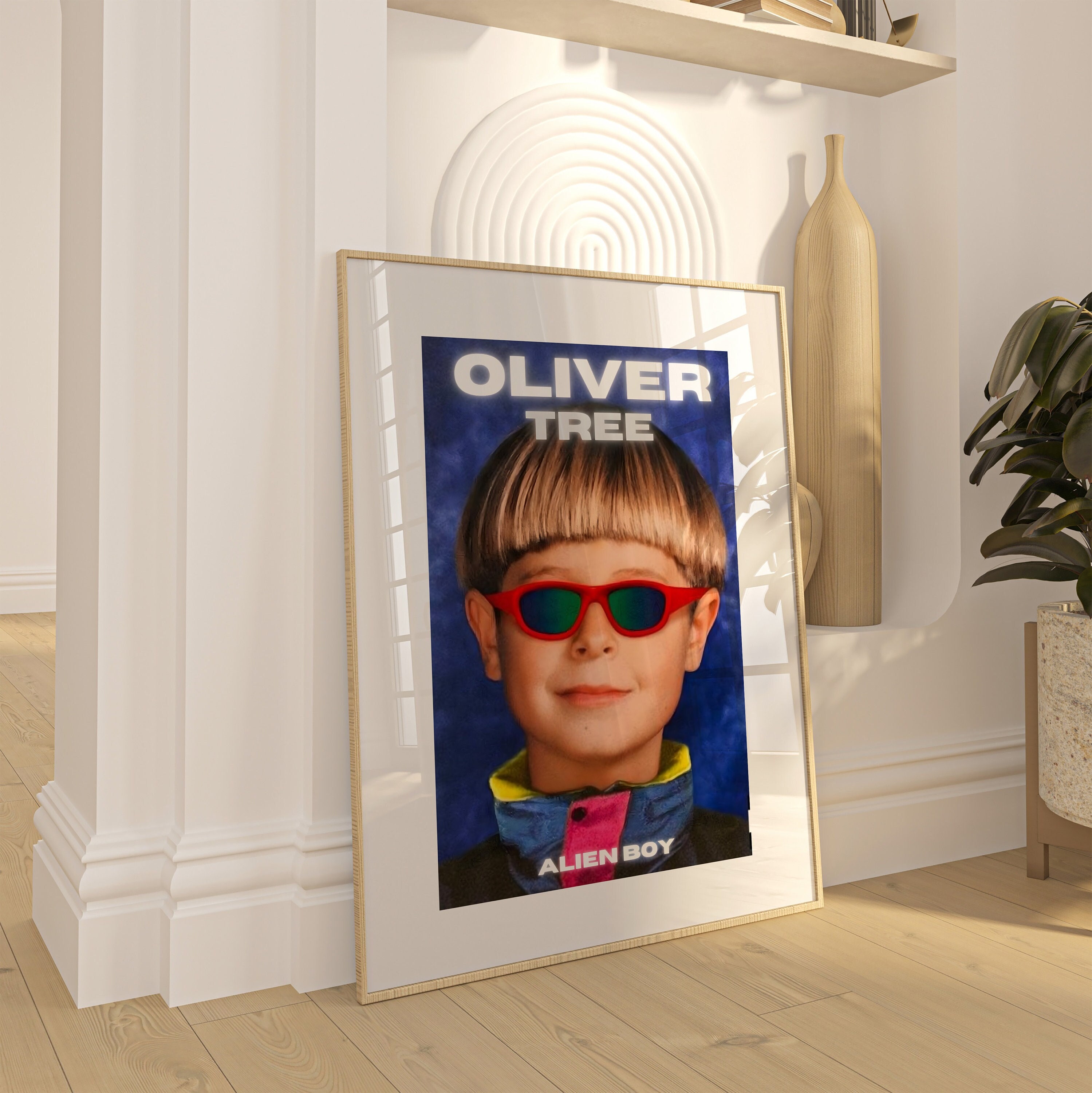 Oliver Tree Alien Boy Album Poster / Room Decor / Music Decor / Music ...