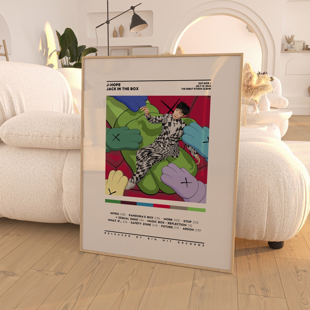 J-hope Jack in the Box Album Poster / Album Poster / Music Poster ...