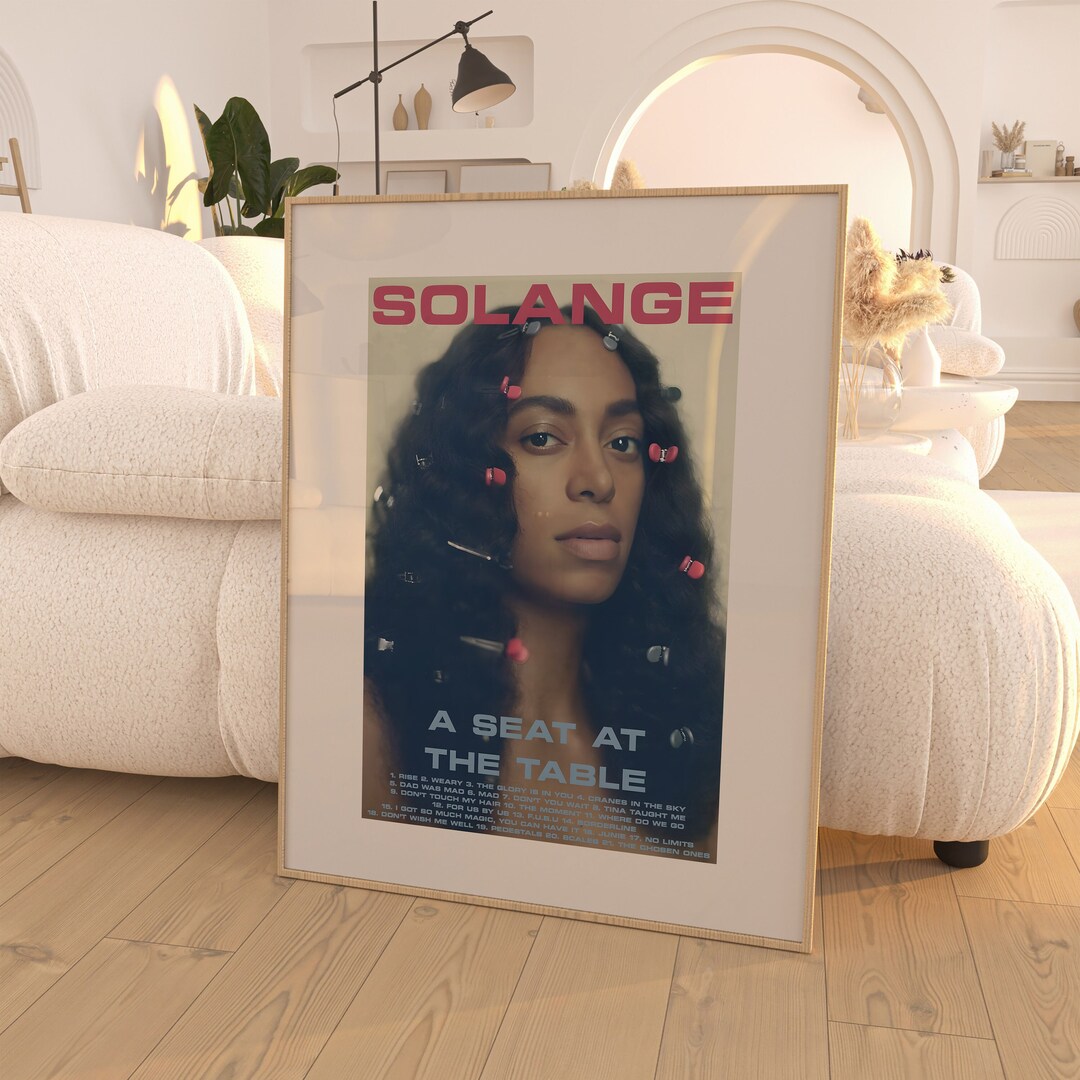 Solange A Seat at the Table Album Poster / Room Decor / Music Decor ...