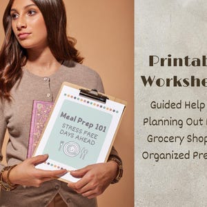 Meal Prep 101, a Step-by-step Workbook to Support Meal Planning for ...