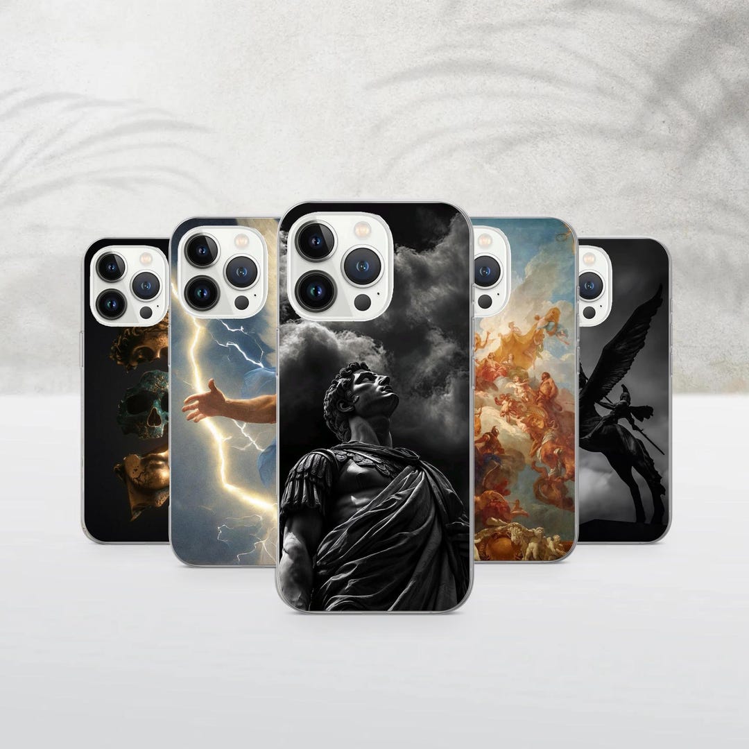 Capa para celular com tema da mitologia grega, estilo antigo, para ...