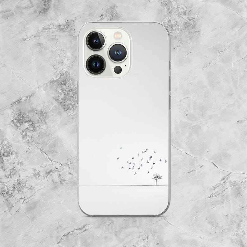 Minimalism Phone Case Simple Cover for iPhone 17pro, 16, 15, 14, 13, 12 ...