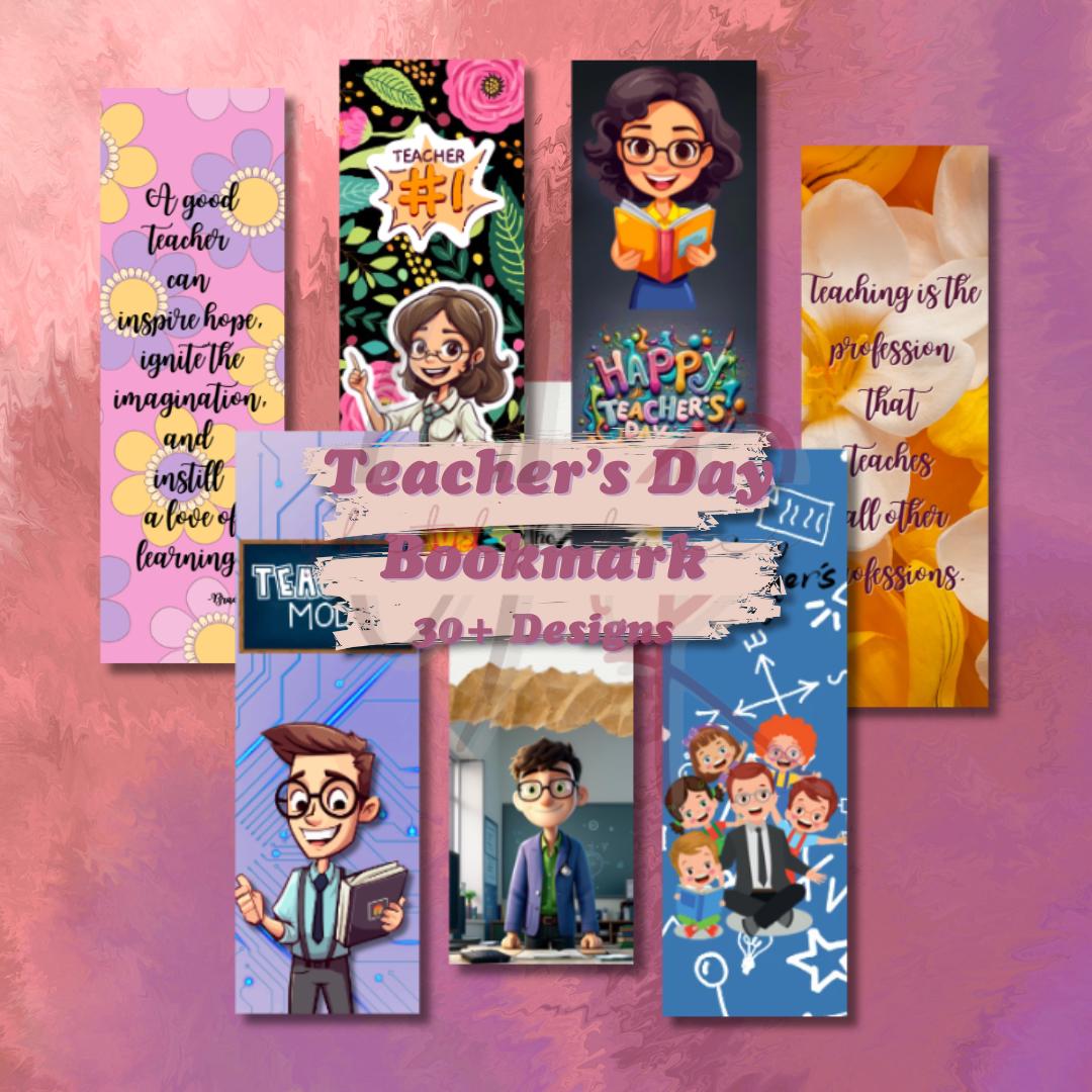 Teacher's Day Bundle Template | Digital Template | Editable in Canva - Etsy