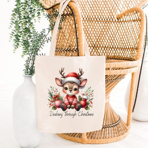 Christmas Reindeer Clipart Bundle, Cute Reindeer Christmas PNG, Cute ...