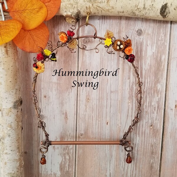 Hummingbird Swing - Etsy