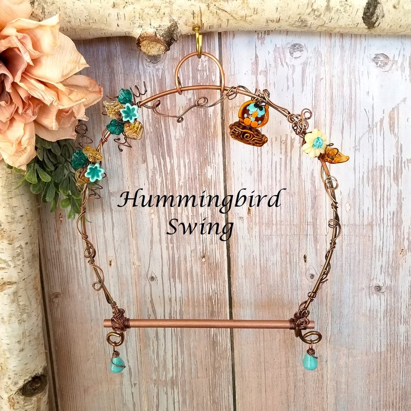 Hummingbird Swing - Etsy