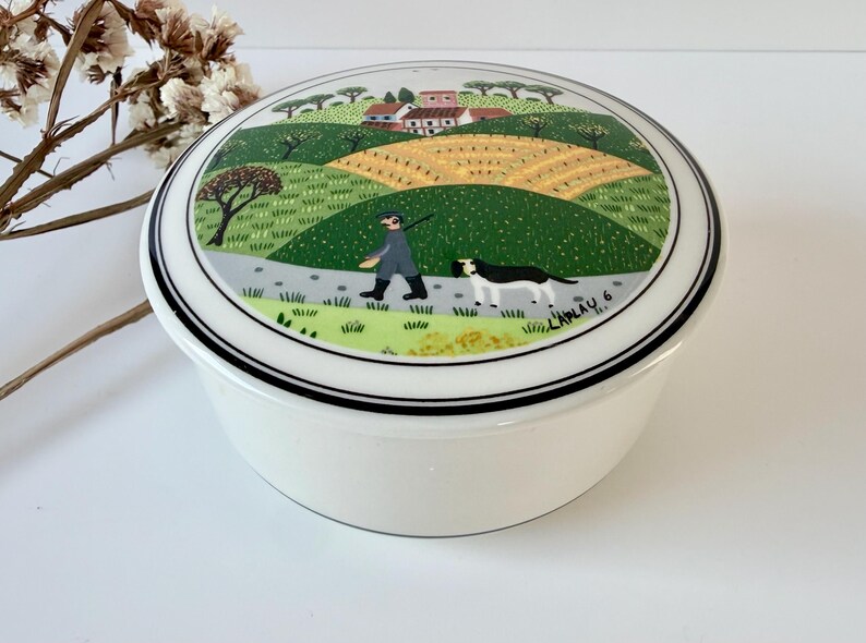Villeroy & Boch Design Naif Trinket Box – Laplau Hunter and Dog ...