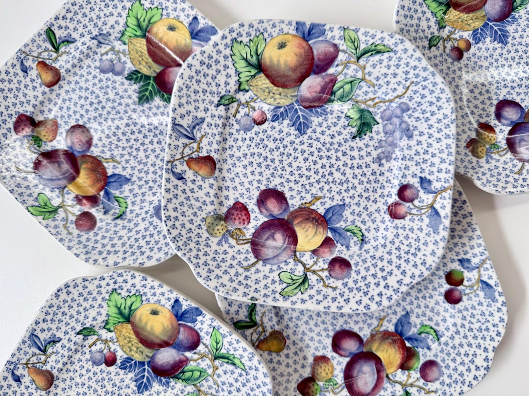 Vintage Copeland Spode George III Fruit Plates Set of 5 – Harrods ...