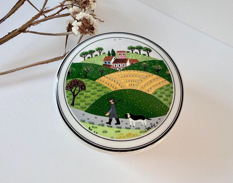 Villeroy & Boch Design Naif Trinket Box – Laplau Hunter and Dog ...