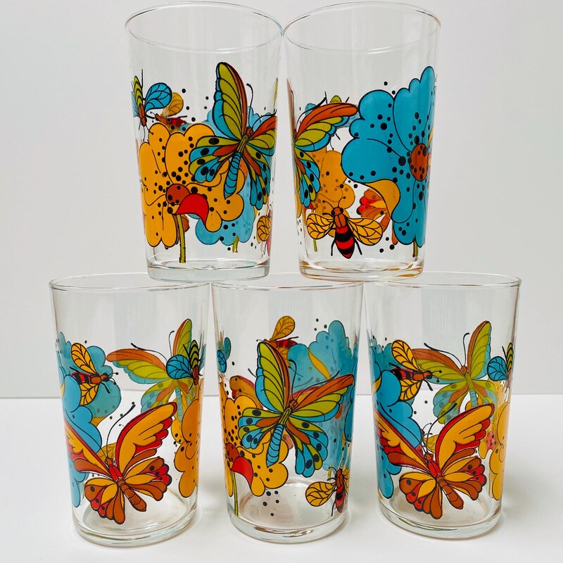 Lemonade Glasses - Etsy