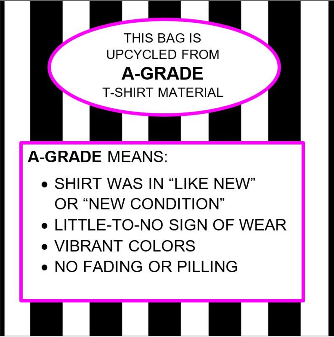 Upcycled T-shirt Bag A-grade Eco-friendly Accessories - Etsy