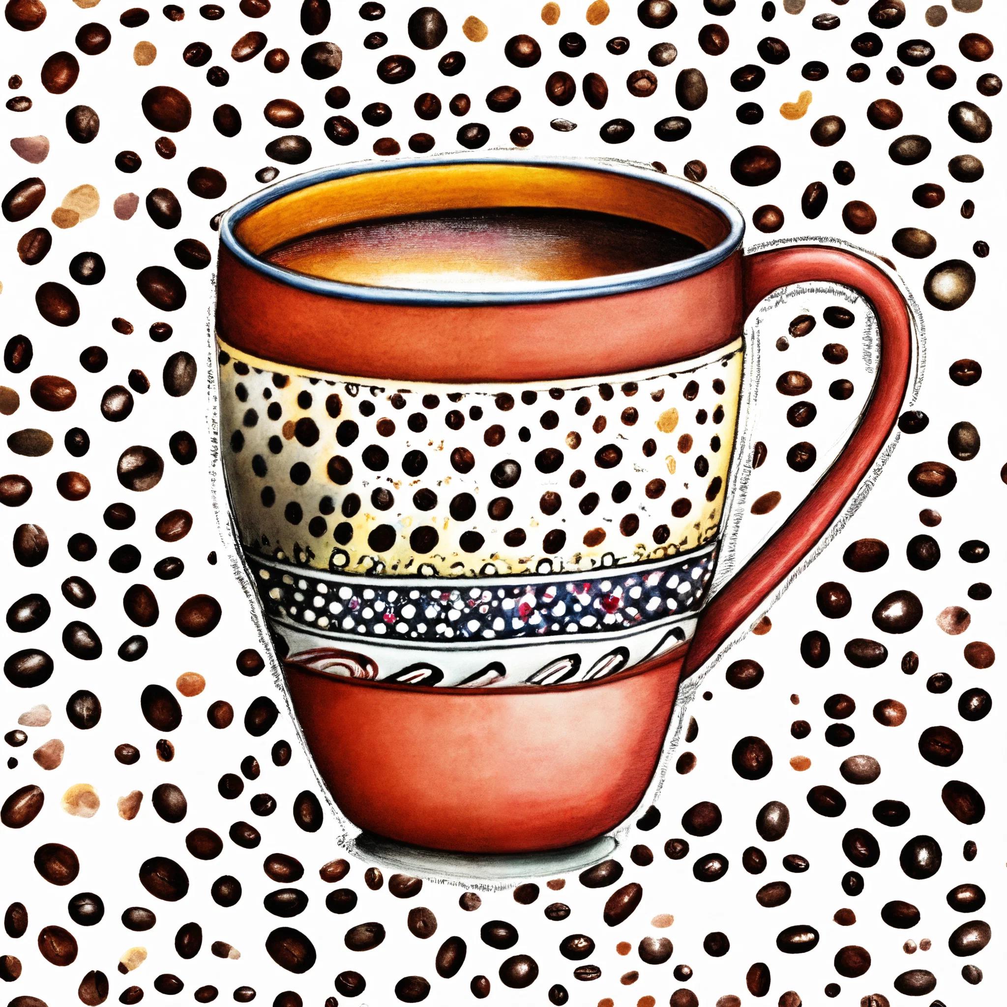 Coffee Inspired Digital Paper for Your Crafting Projects - Etsy