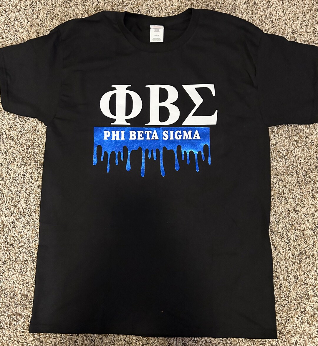 Phi Beta Sigma Drip T-shirt | Official Fraternity Apparel - Etsy