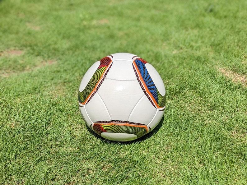 Handmade Football Jabulani 2010 World Cup Soccer Ball | Size 5 | Sports ...