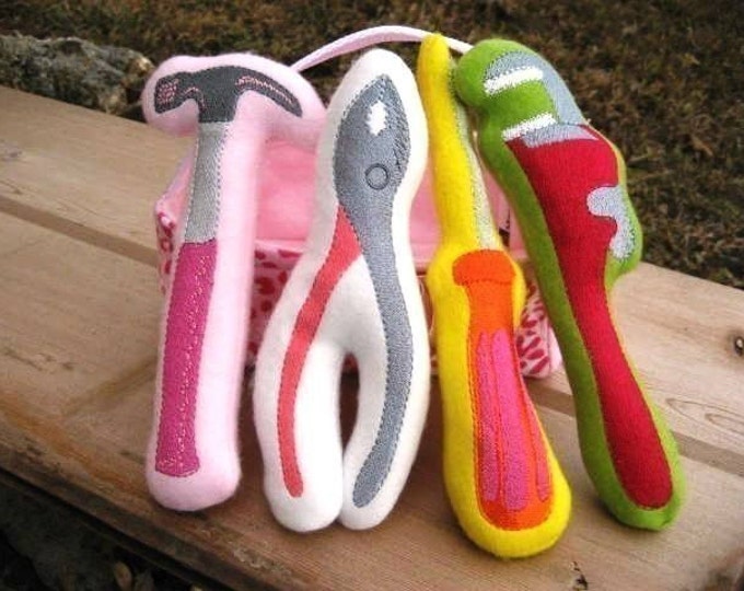 Toy Plush Soft Tool Set Toddler Girls Pink - Etsy