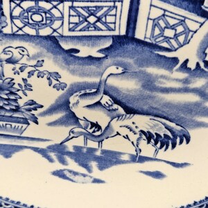 Antique English Blue and White Transferware "clyde" Plate by Thos Till ...