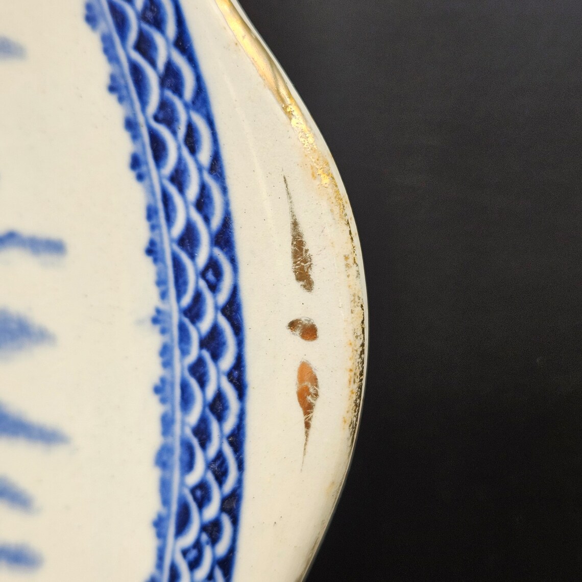 Antique English Blue and White Transferware "clyde" Plate by Thos Till ...
