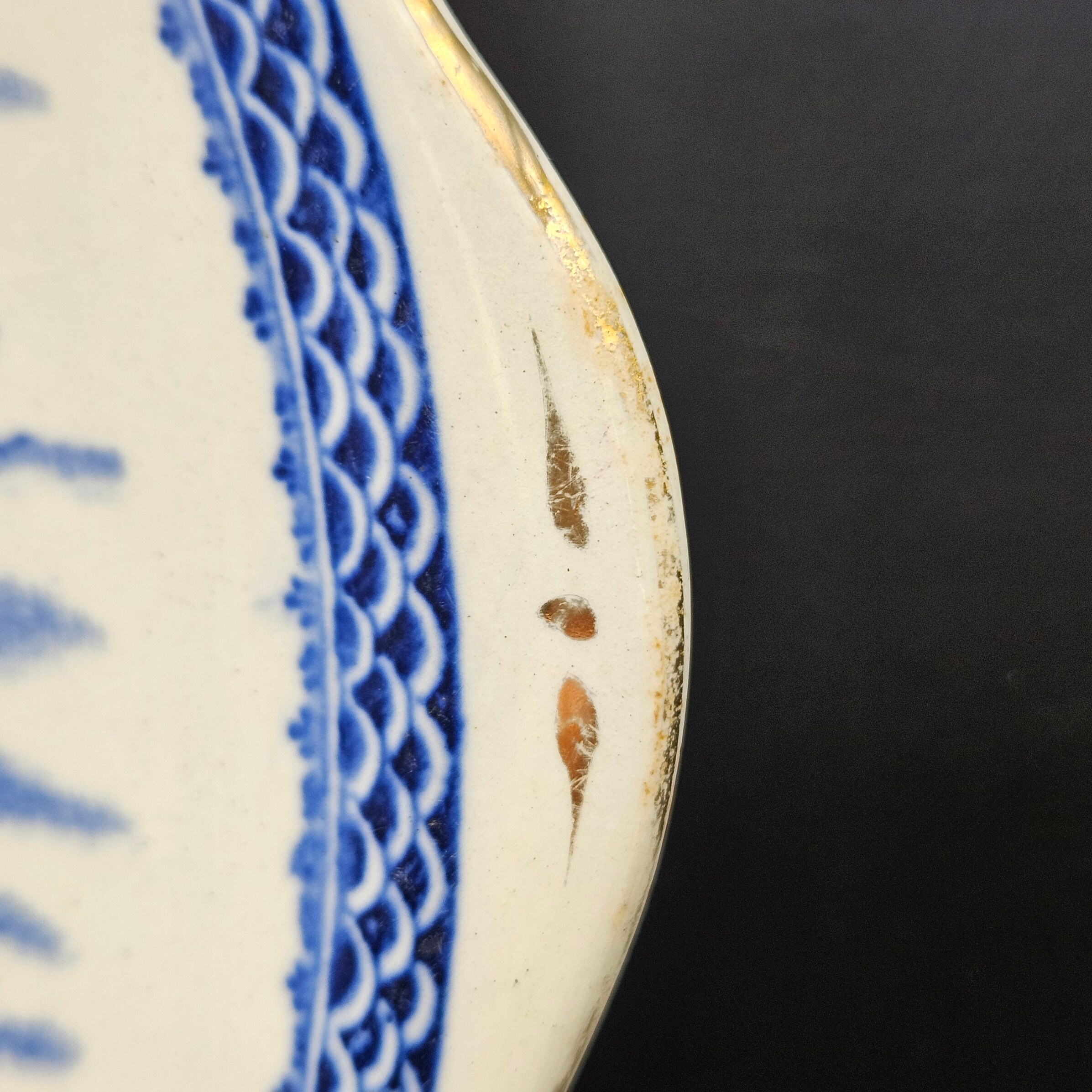 Antique English Blue and White Transferware "clyde" Plate by Thos Till ...