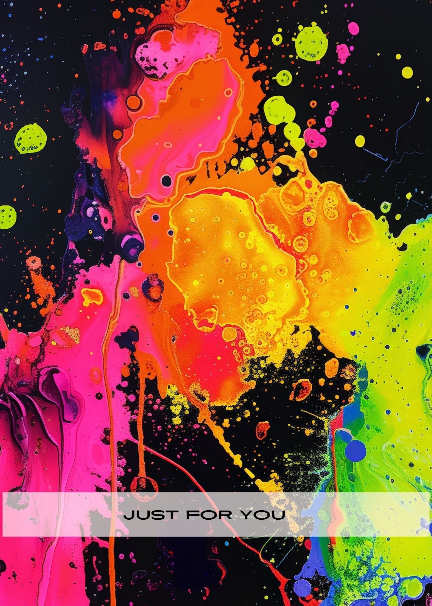 Printable Term Planner, Neon, Ink Blot - Etsy