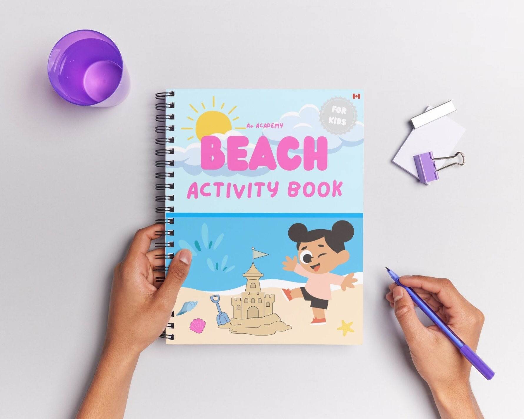 Printable Activity Worksheets Bundle for Kids Summer Beach Theme ...