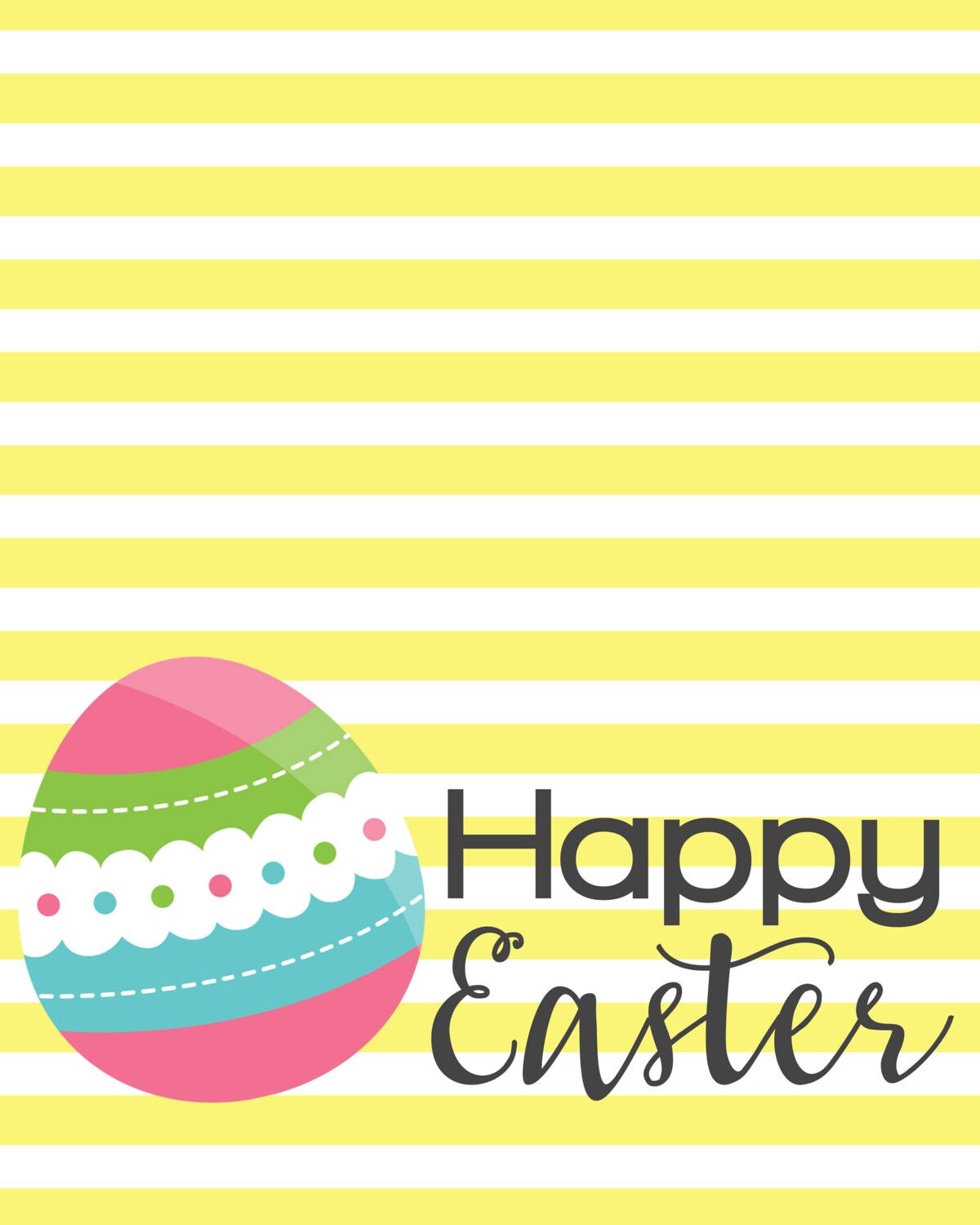 Printable Easter Art, Instant Download, Spring Printable, 8x10 JPG and ...