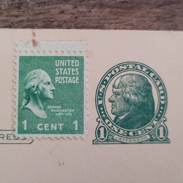 1 Cent Postcard - Etsy