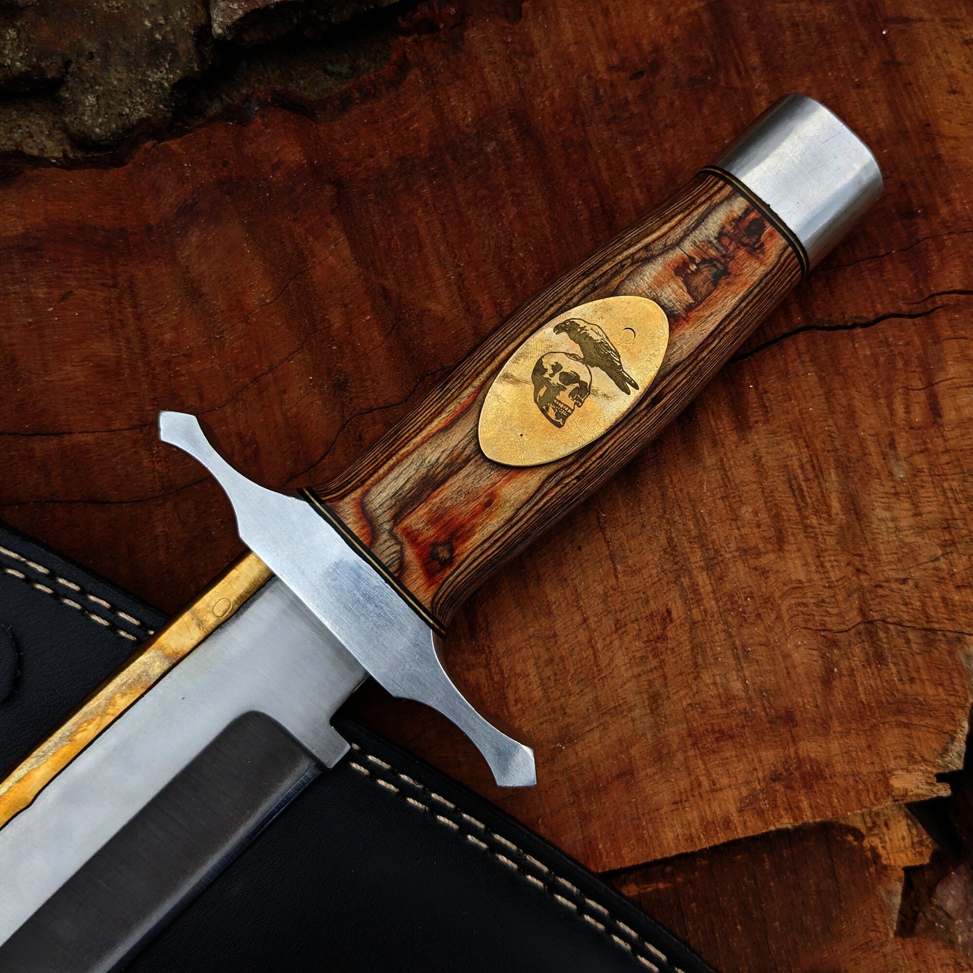 The Expendables 2 Knife: Toothpick Knife Replica With Premium Leather ...