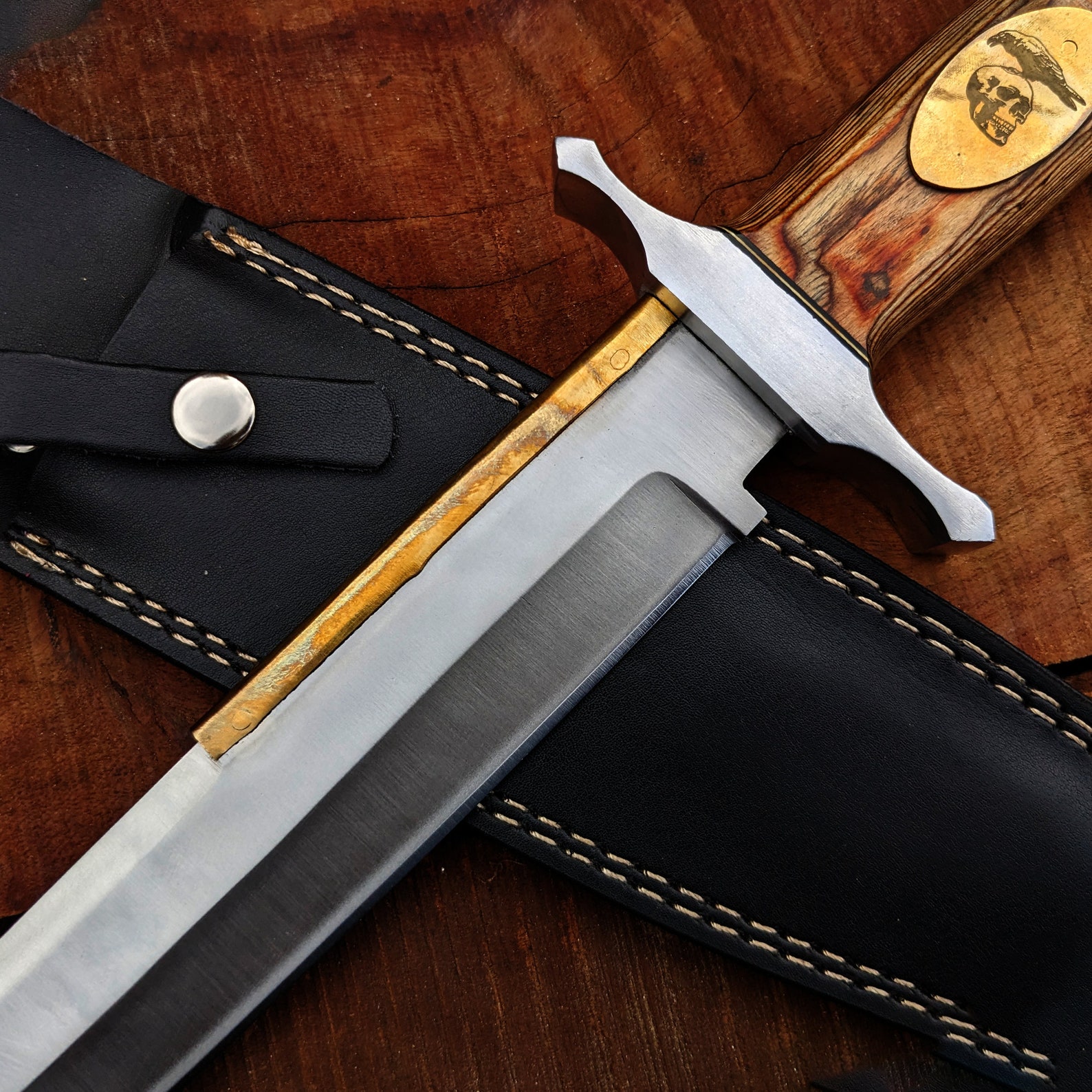 The Expendables 2 Knife: Toothpick Knife Replica With Premium Leather ...