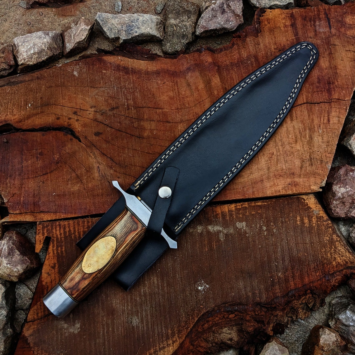 The Expendables 2 Knife: Toothpick Knife Replica With Premium Leather ...