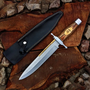 The Expendables 2 Knife: Toothpick Knife Replica With Premium Leather ...