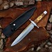 The Expendables 2 Knife: Toothpick Knife Replica With Premium Leather ...