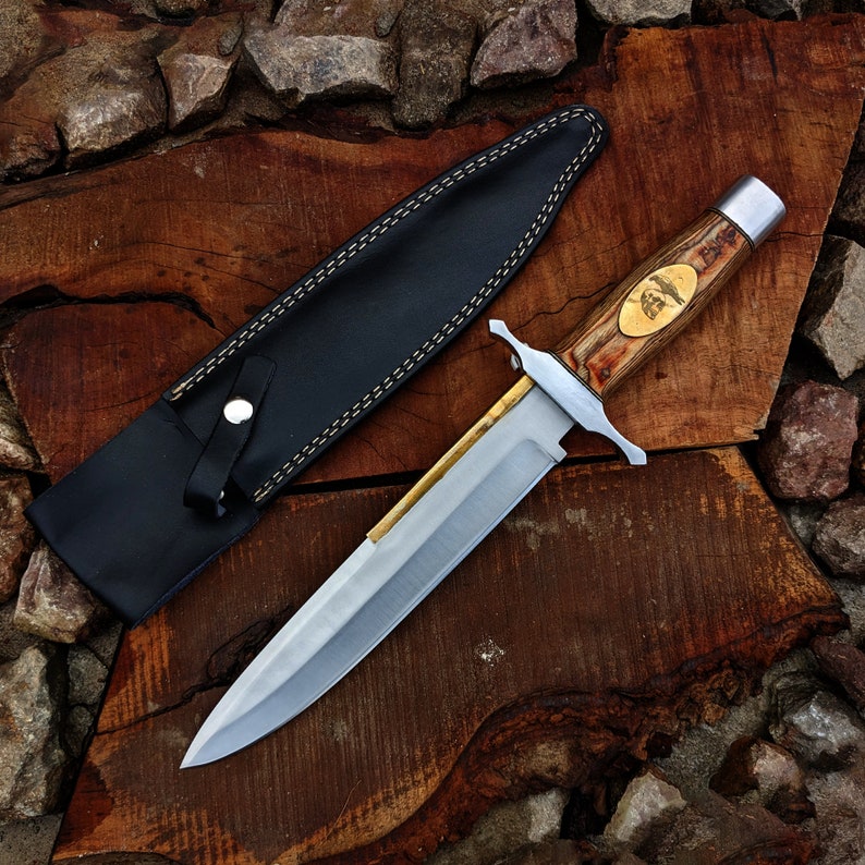 The Expendables 2 Knife: Toothpick Knife Replica With Premium Leather ...