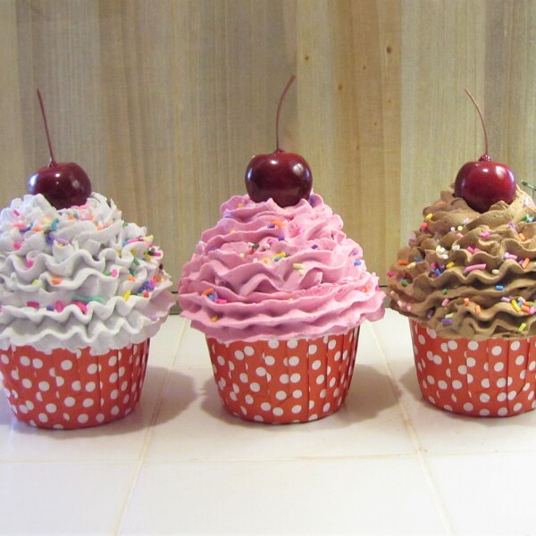 Faux Cupcakes - Etsy
