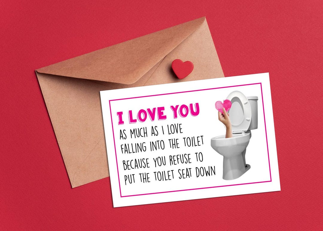 Funny Inappropriate Valentines Day Greeting Card | I Love You as Much ...