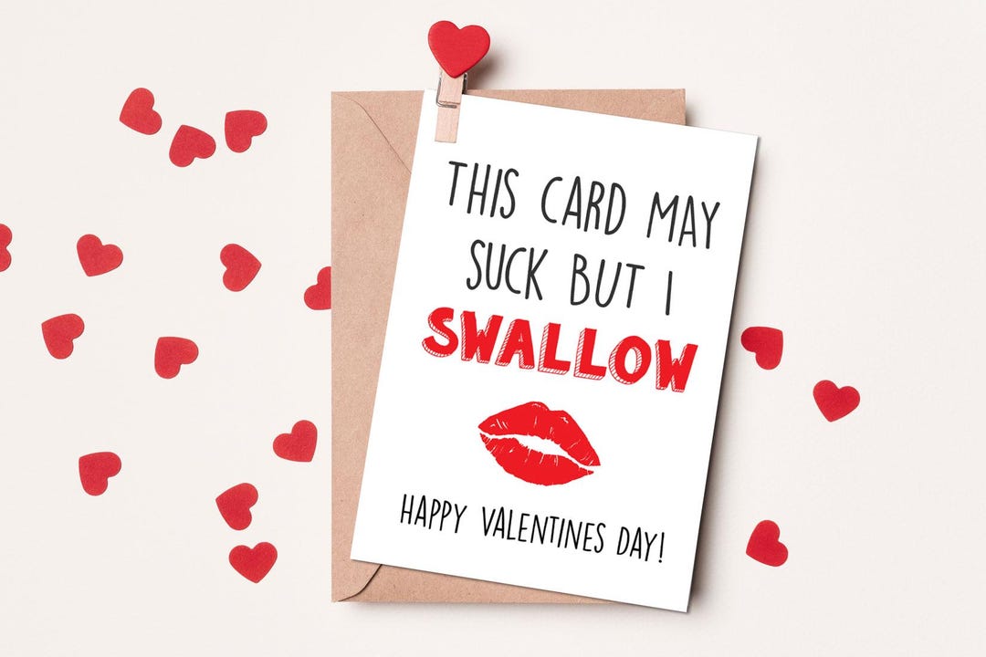 Funny Inappropriate Valentine's Day Card | Rude Humor (digital Card) - Etsy