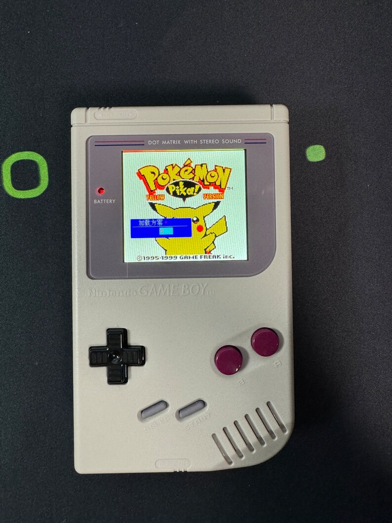 Nintendo Gameboy (DMG) 1989 Original With Modded IPS Display, Brand New ...
