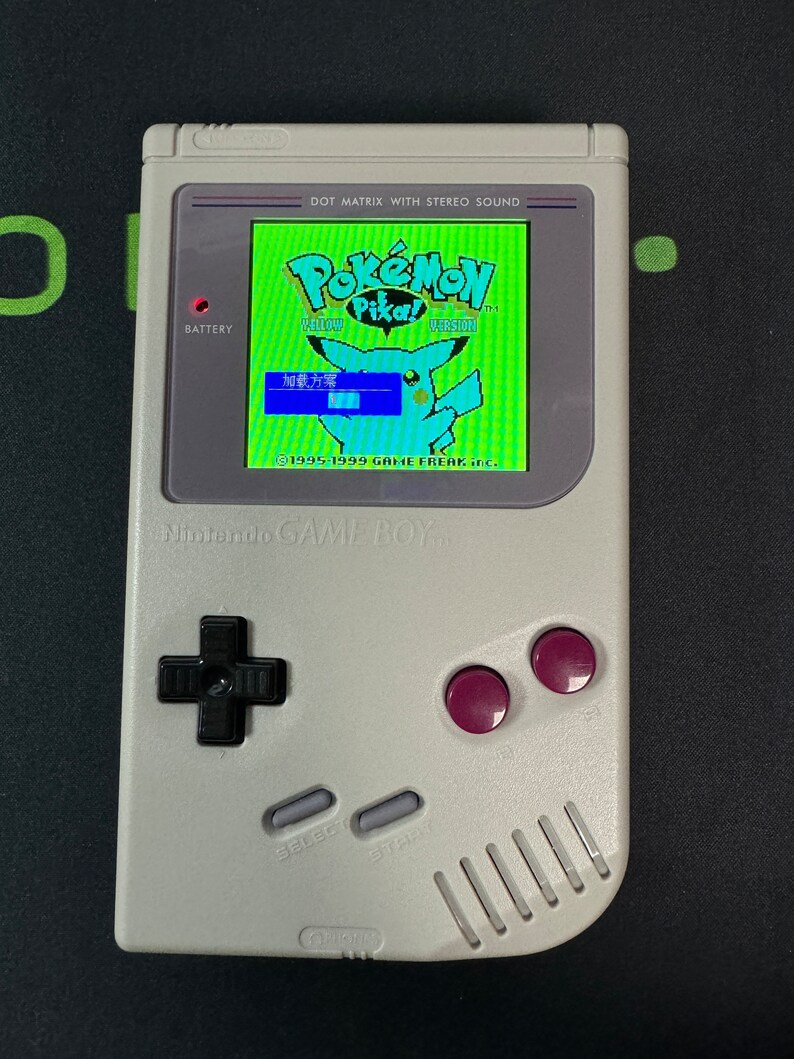 Nintendo Gameboy (DMG) 1989 Original With Modded IPS Display, Brand New ...
